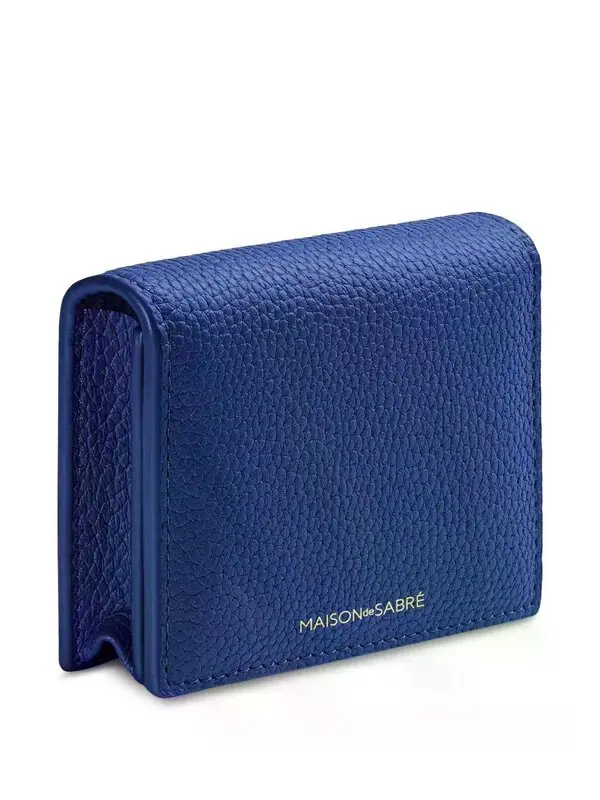 MAISON DE SABRE Leather Card Case - Blue