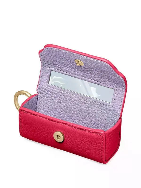 MAISON DE SABRE Leather Lipstick Charm - Pink