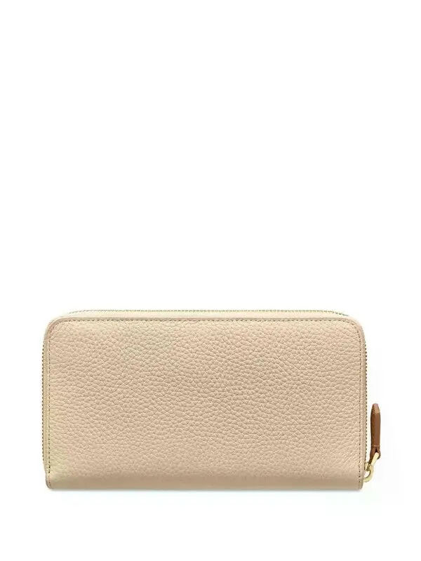 MAISON DE SABRE Zip-fastening Leather Long Wallet
