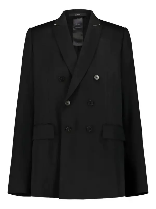 SAPIO N44l Double-breasted Blazer
