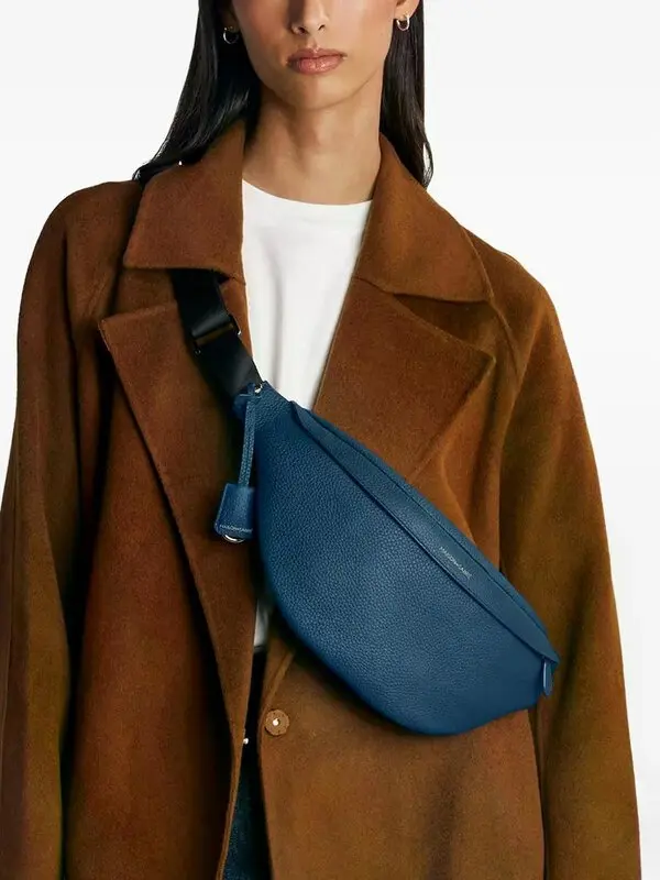 MAISON DE SABRE Leather Sling Bag - Blue