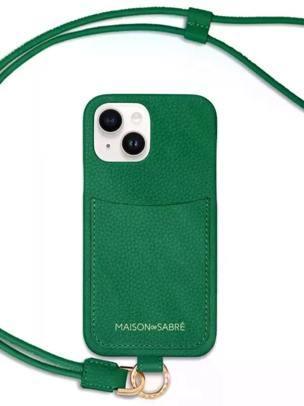 MAISON DE SABRE Sling Phone Case - Green