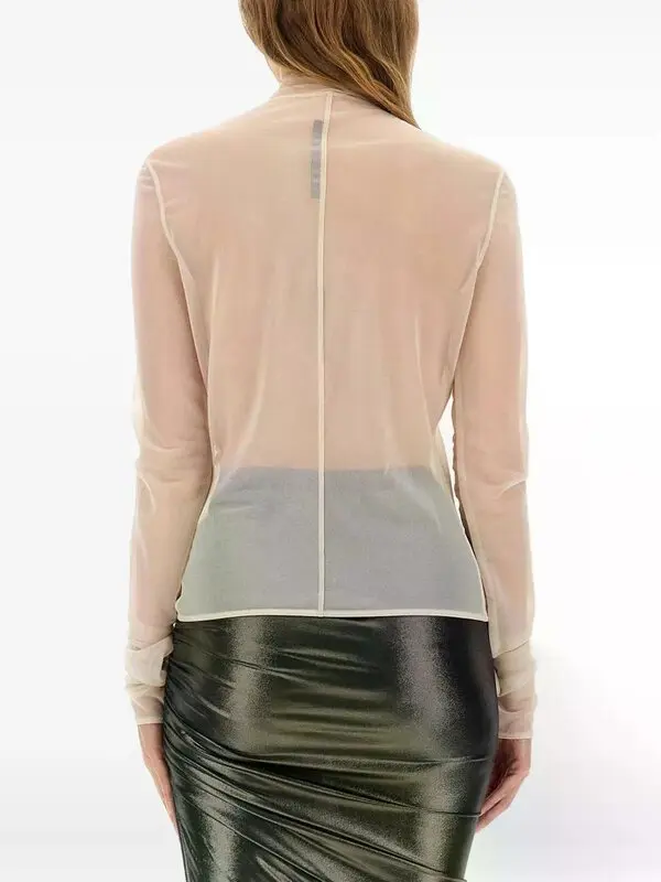 Rick Owens Zipped Transparent Top