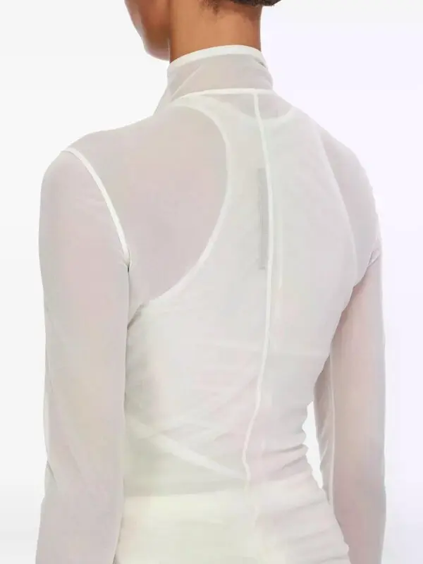 Rick Owens Zipped Transparent Top