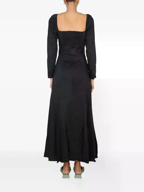 Staud Josephine Poplin Maxi Dress