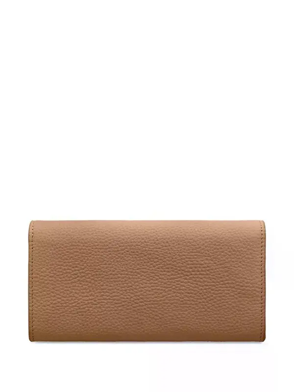 MAISON DE SABRE Flap Leather Long Wallet - Neutrals