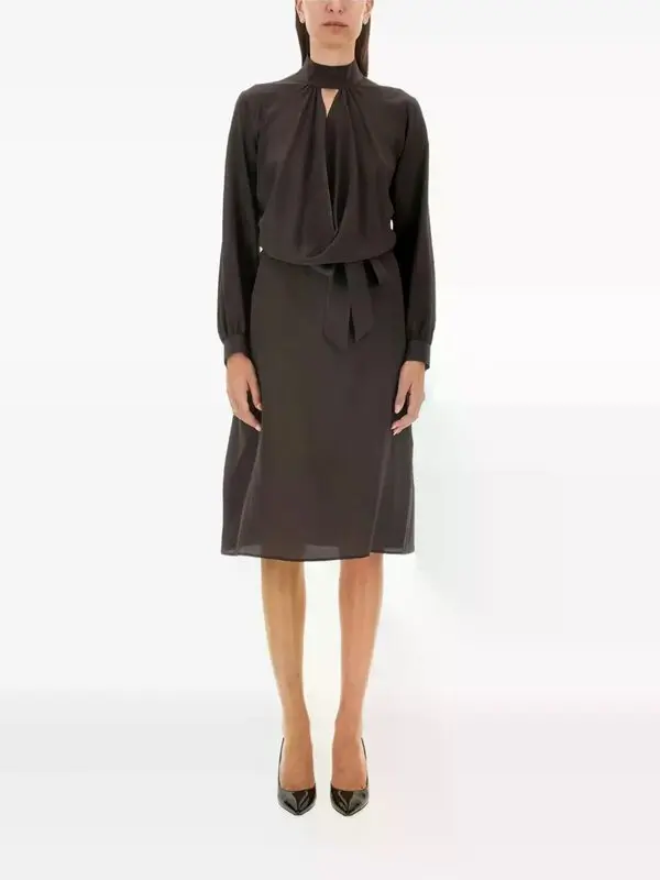Kiton Silk Midi Dress