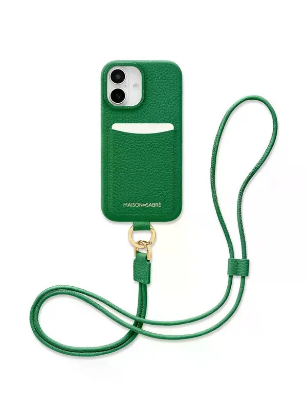 MAISON DE SABRE Sling Phone Case - Green