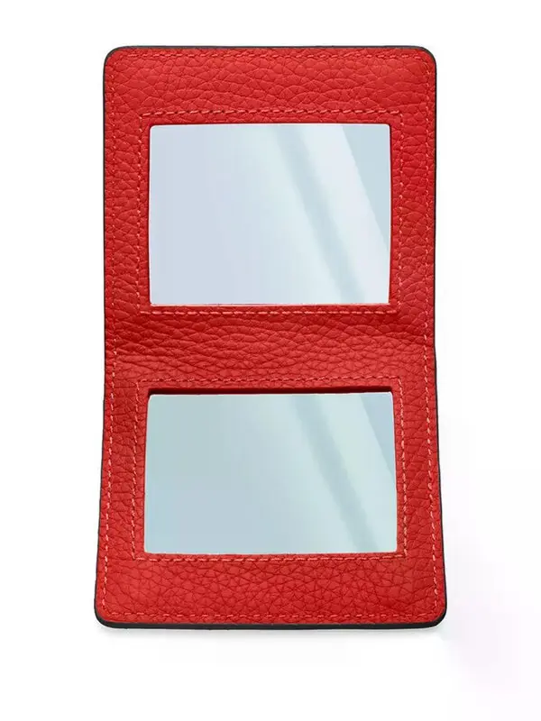 MAISON DE SABRE Leather Compact Mirror - Black