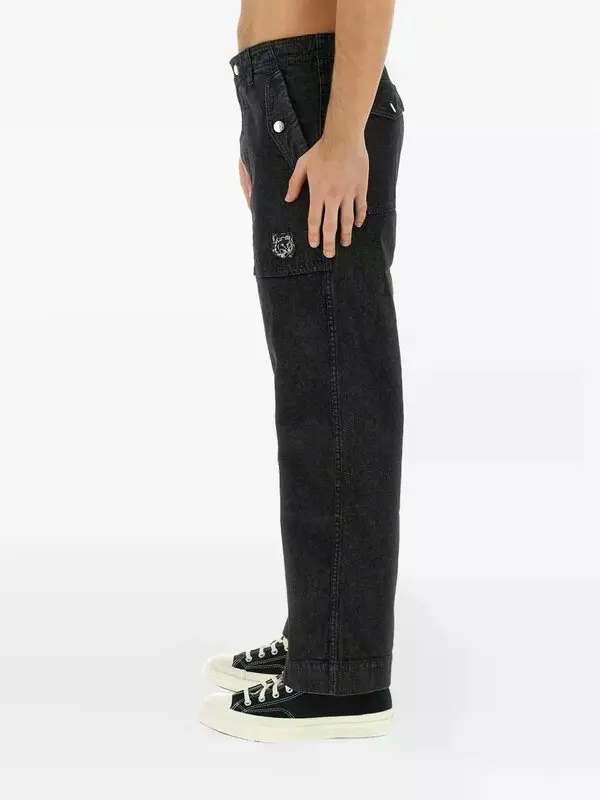 Maison Kitsuné Buttoned Pocket Jeans
