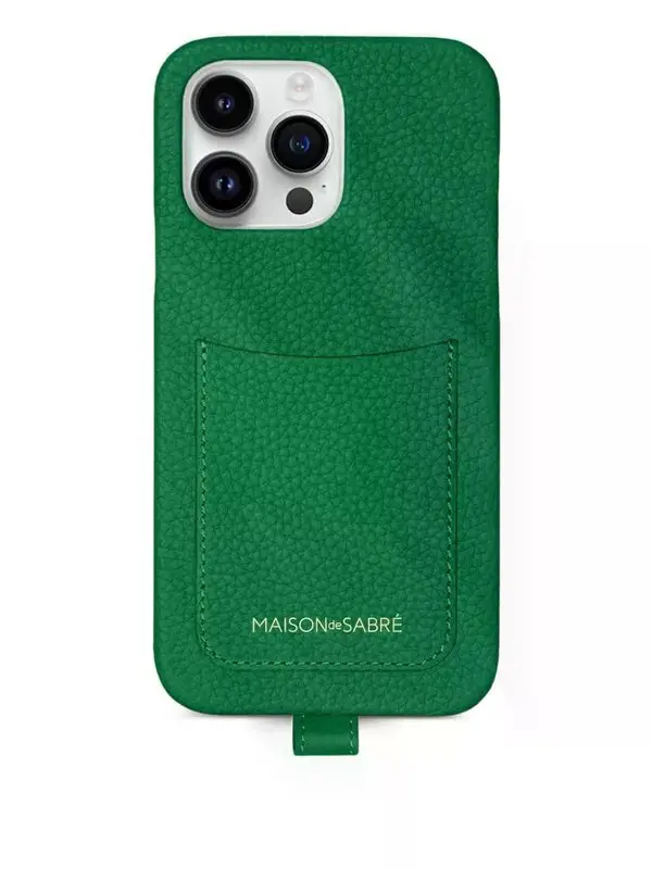 MAISON DE SABRE Sling Phone Case - Green