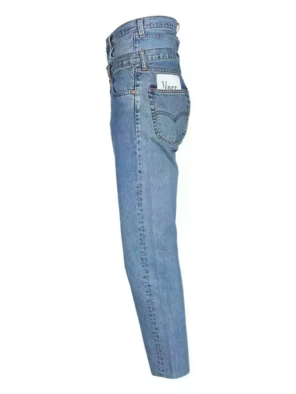1/OFF Buttoned Denim Jeans