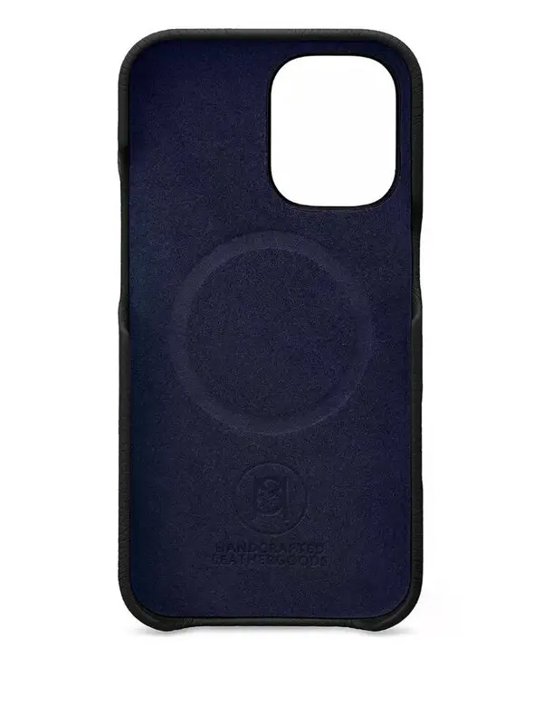 MAISON DE SABRE Leather Phone Case - Black