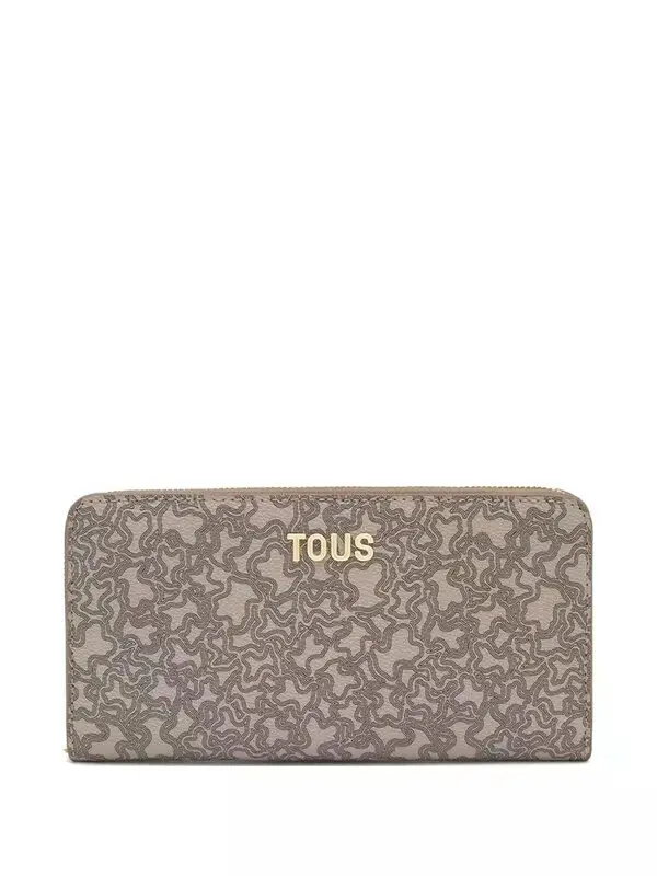 TOUS Kaos Mini Lines Wallet - Brown
