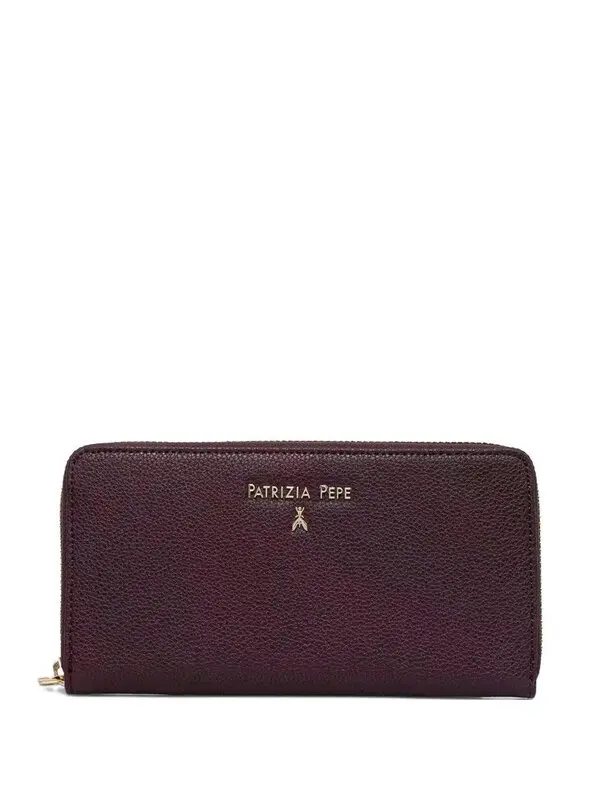 Patrizia Pepe Fly-plaque Wallet - Purple