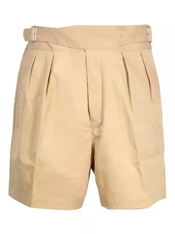 Kenzo Belted Pleated Shorts