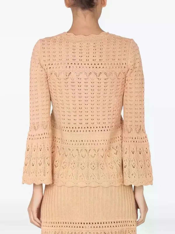Moschino Crochet-knit Sweater