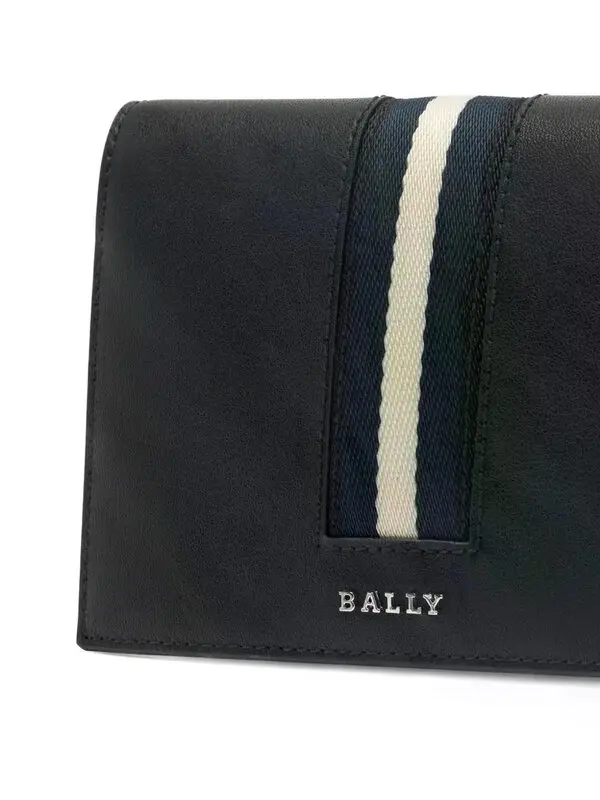 Bally Ribbon Leather Passport Case