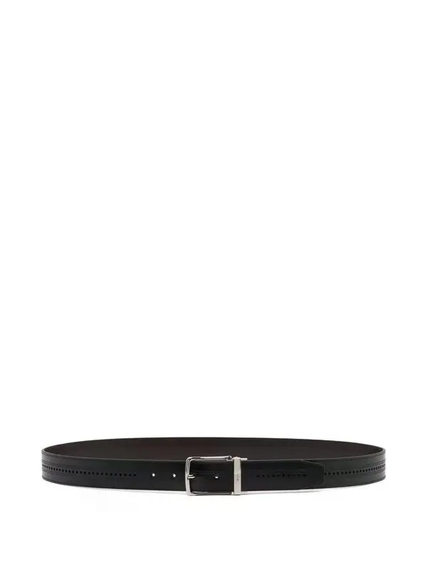 Bally Ketter Adjustable Reversible Belt - Black