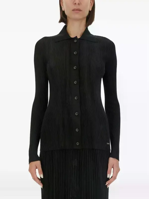 Kiton Buttoned Ribbed Top