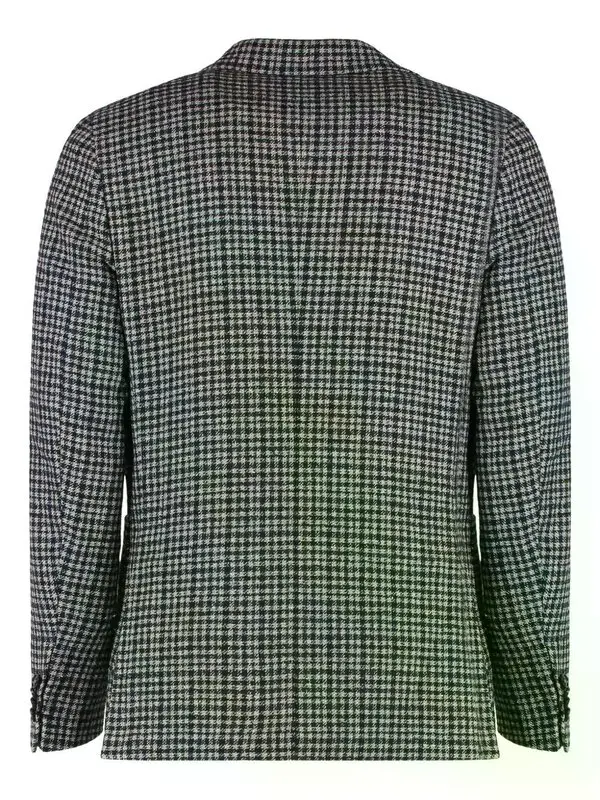 Zegna Checked Single-breasted Blazer