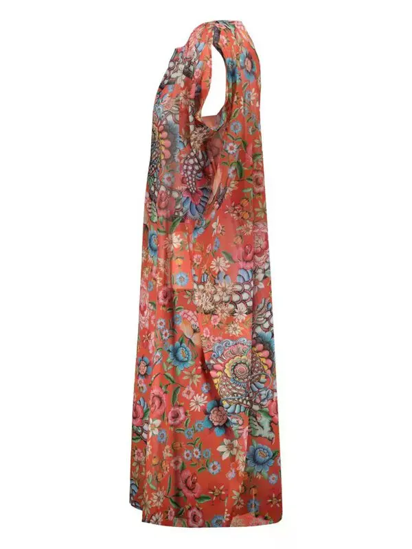 Junya Watanabe Printed Tunic Midi Dress