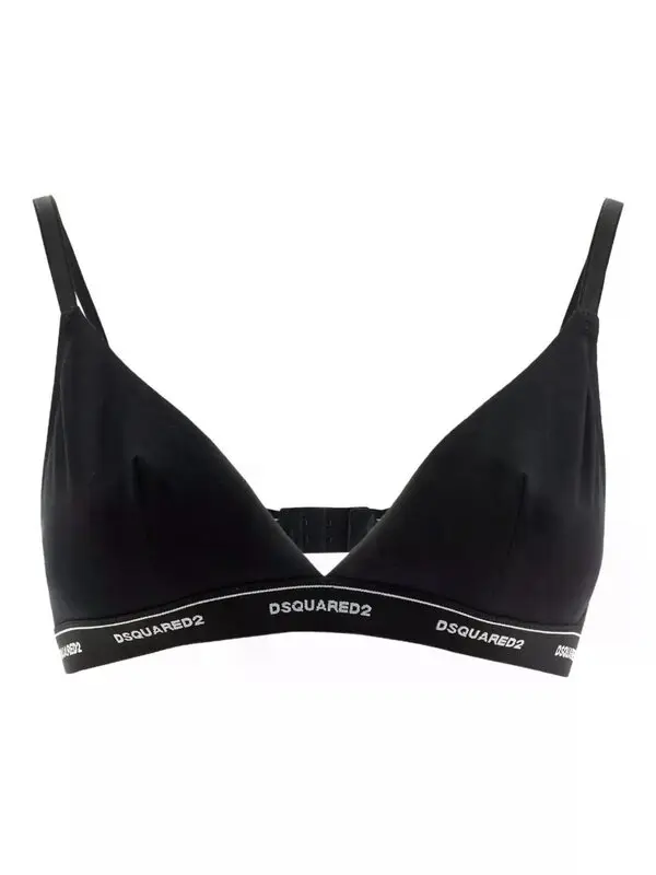 Dsquared2 Logo-band Bra - Black