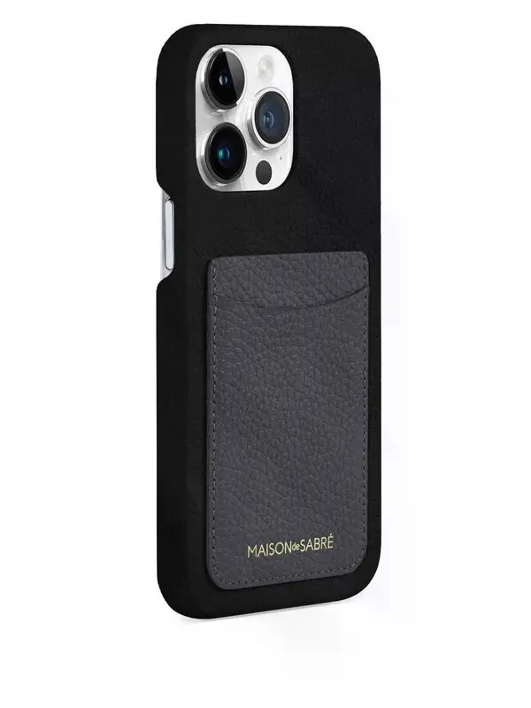 MAISON DE SABRE Card-slot Iphone 14 Pro Case - Black