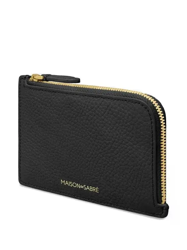MAISON DE SABRE Zip-fastening Leather Wallet