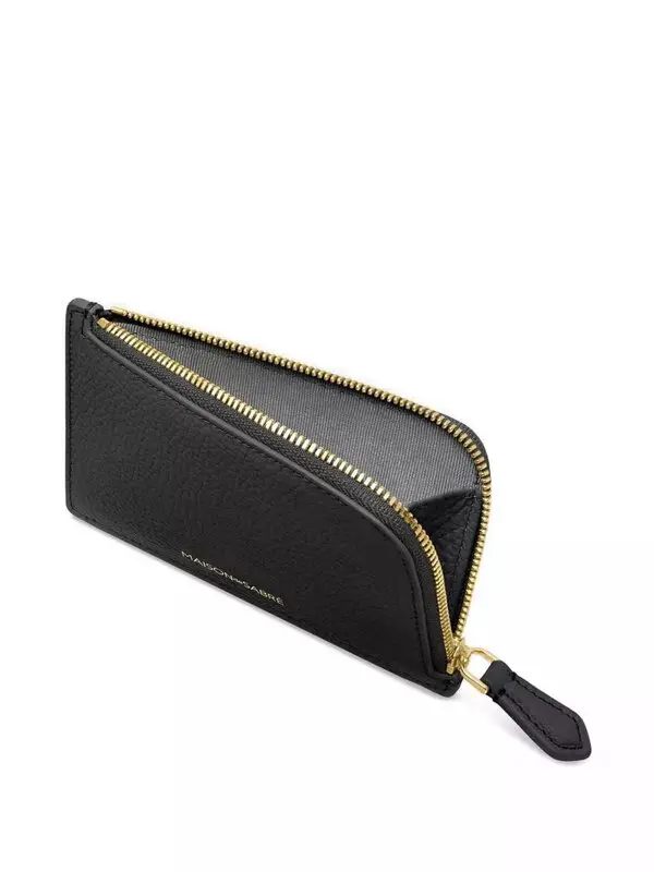 MAISON DE SABRE Zip-fastening Leather Wallet