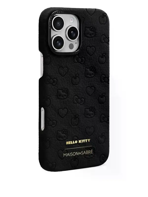 MAISON DE SABRE X Hellow Kitty Leather Iphone 16 Pro Case