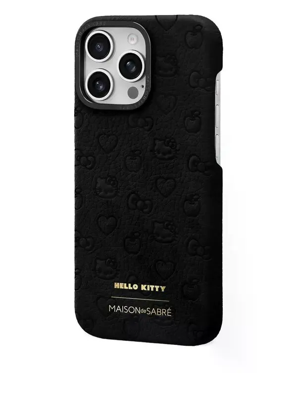 MAISON DE SABRE X Hellow Kitty Leather Iphone 16 Pro Case