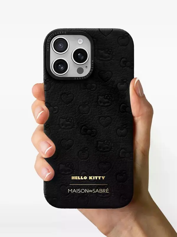 MAISON DE SABRE X Hellow Kitty Leather Iphone 16 Pro Case