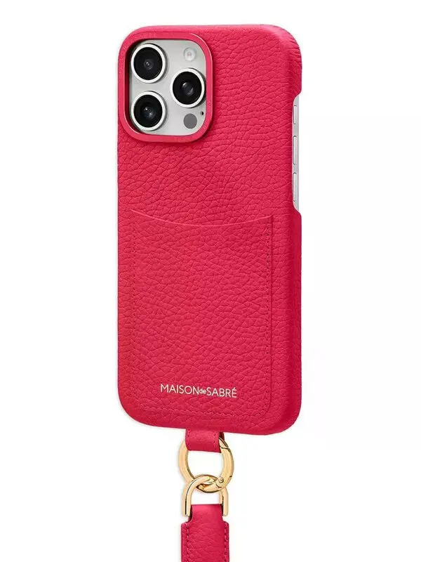 MAISON DE SABRE Sling Iphone 16 Pro Case - Pink