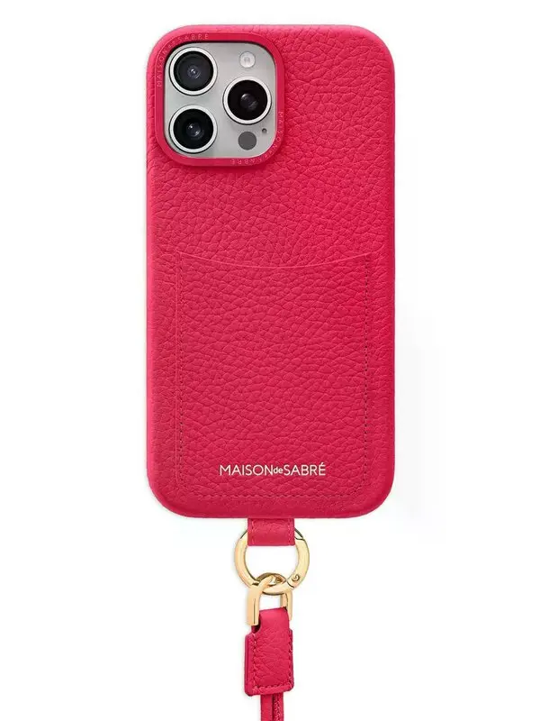 MAISON DE SABRE Sling Iphone 16 Pro Case - Pink