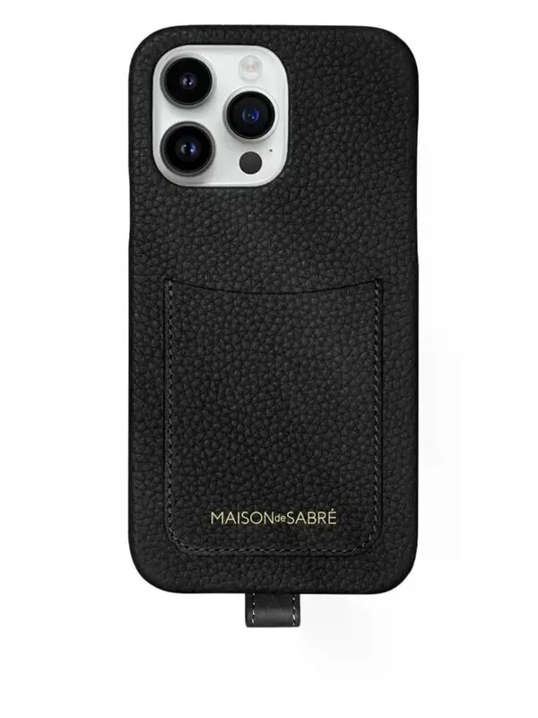 MAISON DE SABRE Sling Iphone 14 Pro Case - Black
