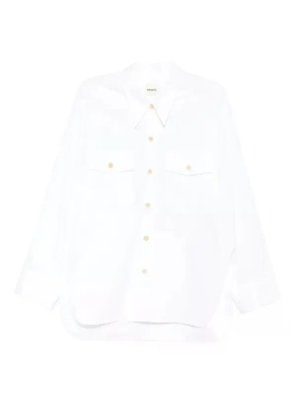 Khaite Pocket Shirt - White