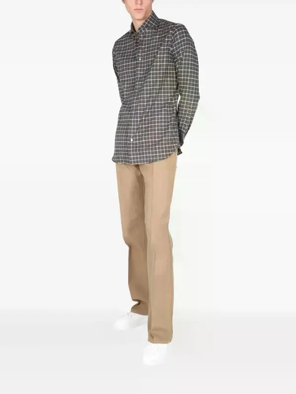 LARDINI Checked-pattern Shirt