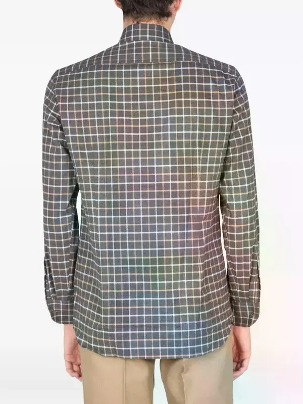 LARDINI Checked-pattern Shirt