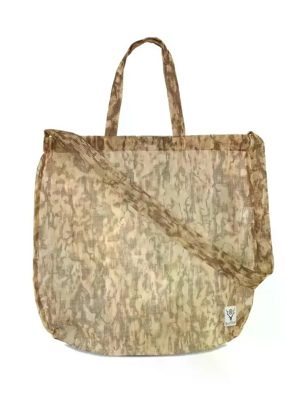 SOUTH2 WEST8 Mesh Tote Bag - Neutrals