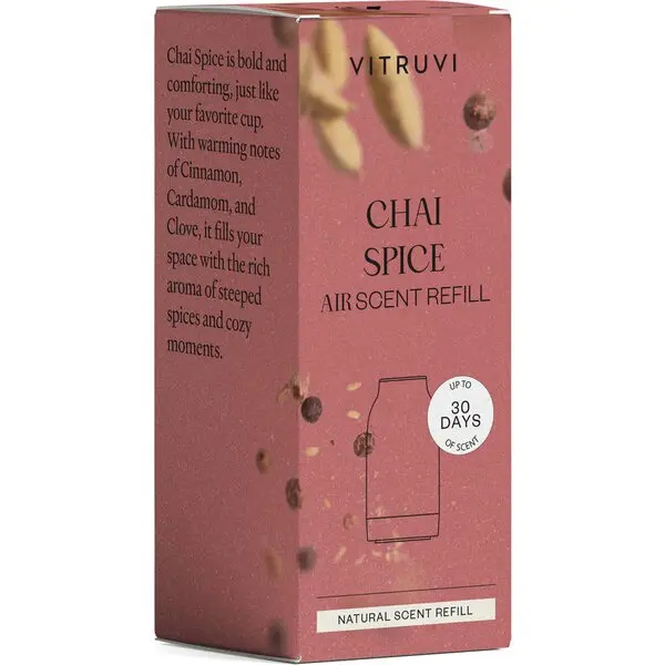 VITRUVI Fragrance Refill For Diffuser - Chai Spice