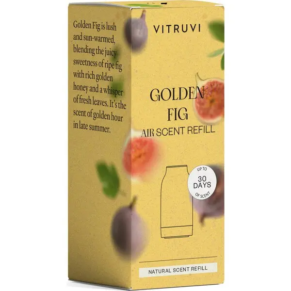 VITRUVI Fragrance Refill For Diffuser - Golden Fig