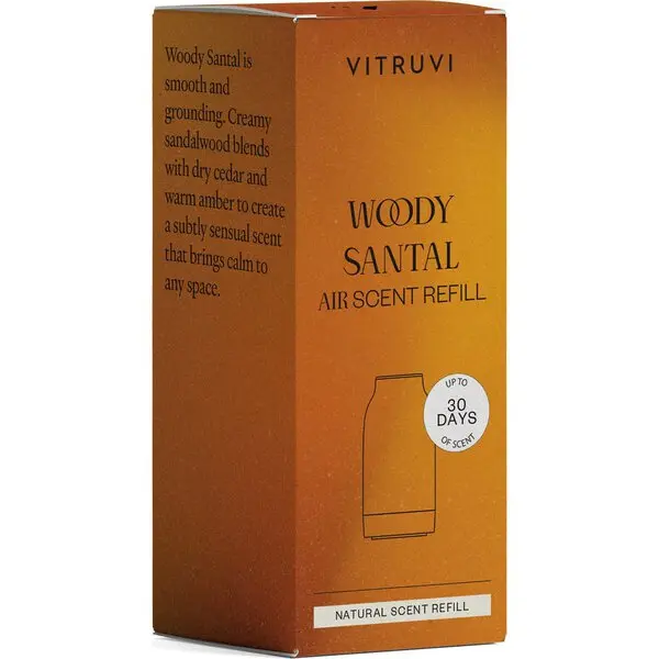 VITRUVI Fragrance Refill For Diffuser - Woody Santal