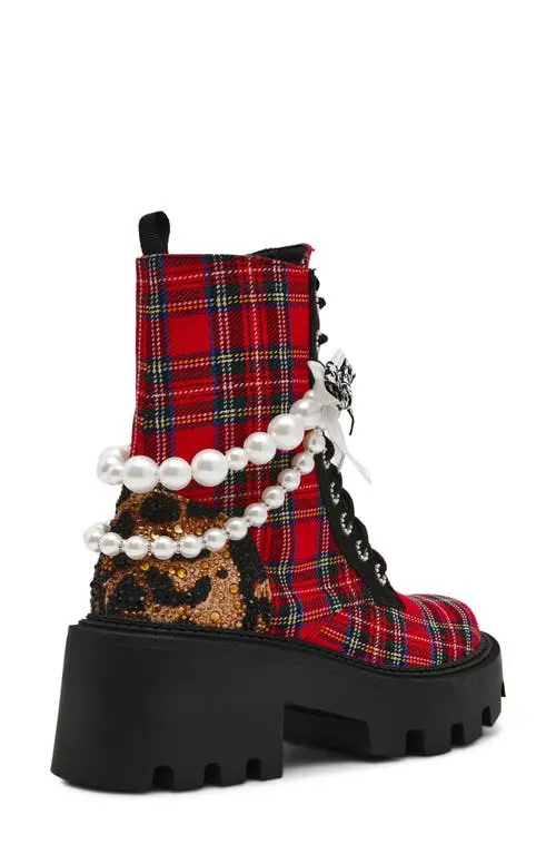 Betsey Johnson Hariett Combat Boot