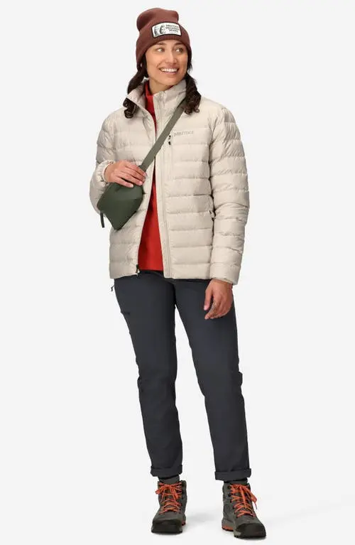 MARMOT Highlander Quilted 700 Fill Power Down Puffer Jacket - Birch Bark
