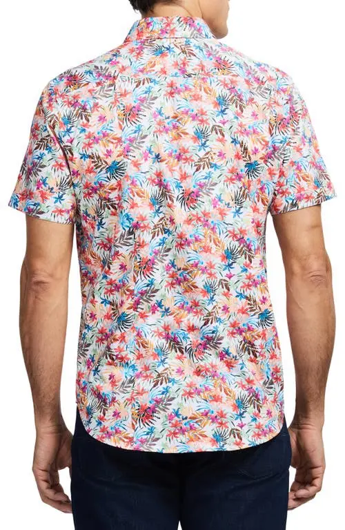 Robert Graham Escape Short Sleeve Button-up Shirt