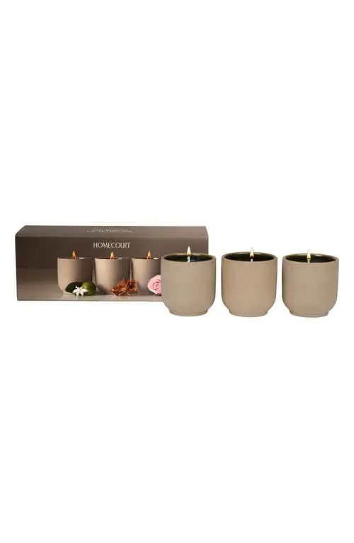 HOMECOURT Candle Discovery Set $75 Value - No Color