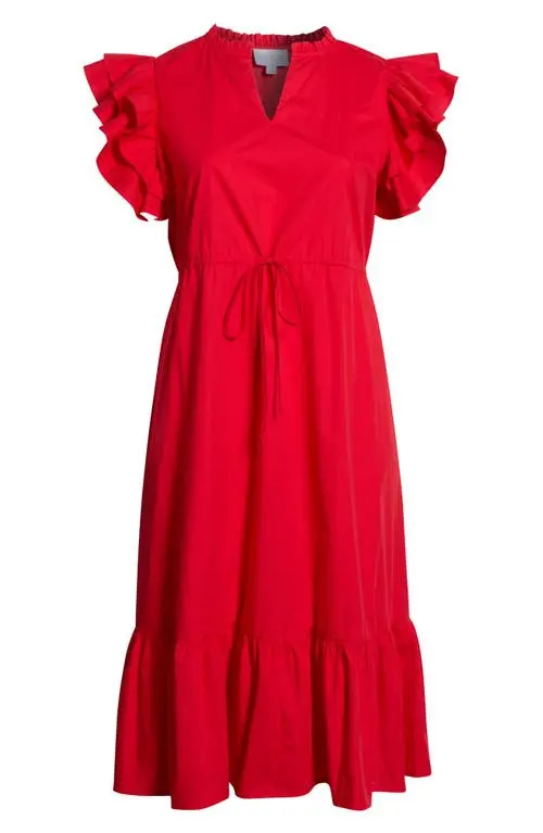 SUGARLIPS Ruffle Maxi Dress