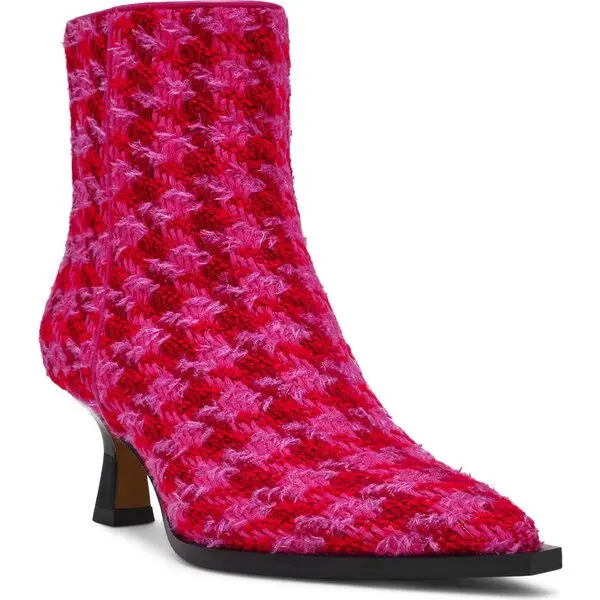 Betsey Johnson Louisa Pointed Toe Bootie - Fuchsia Multi