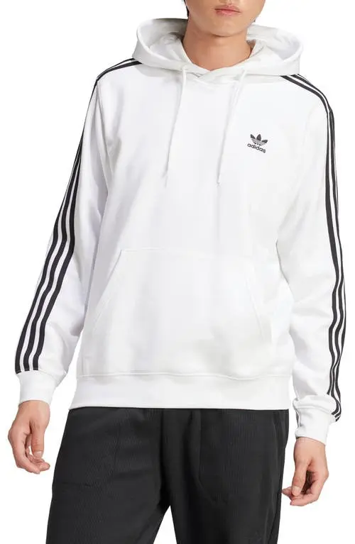Adidas Adicolor 3-stripes Trefoil Logo Fleece Hoodie